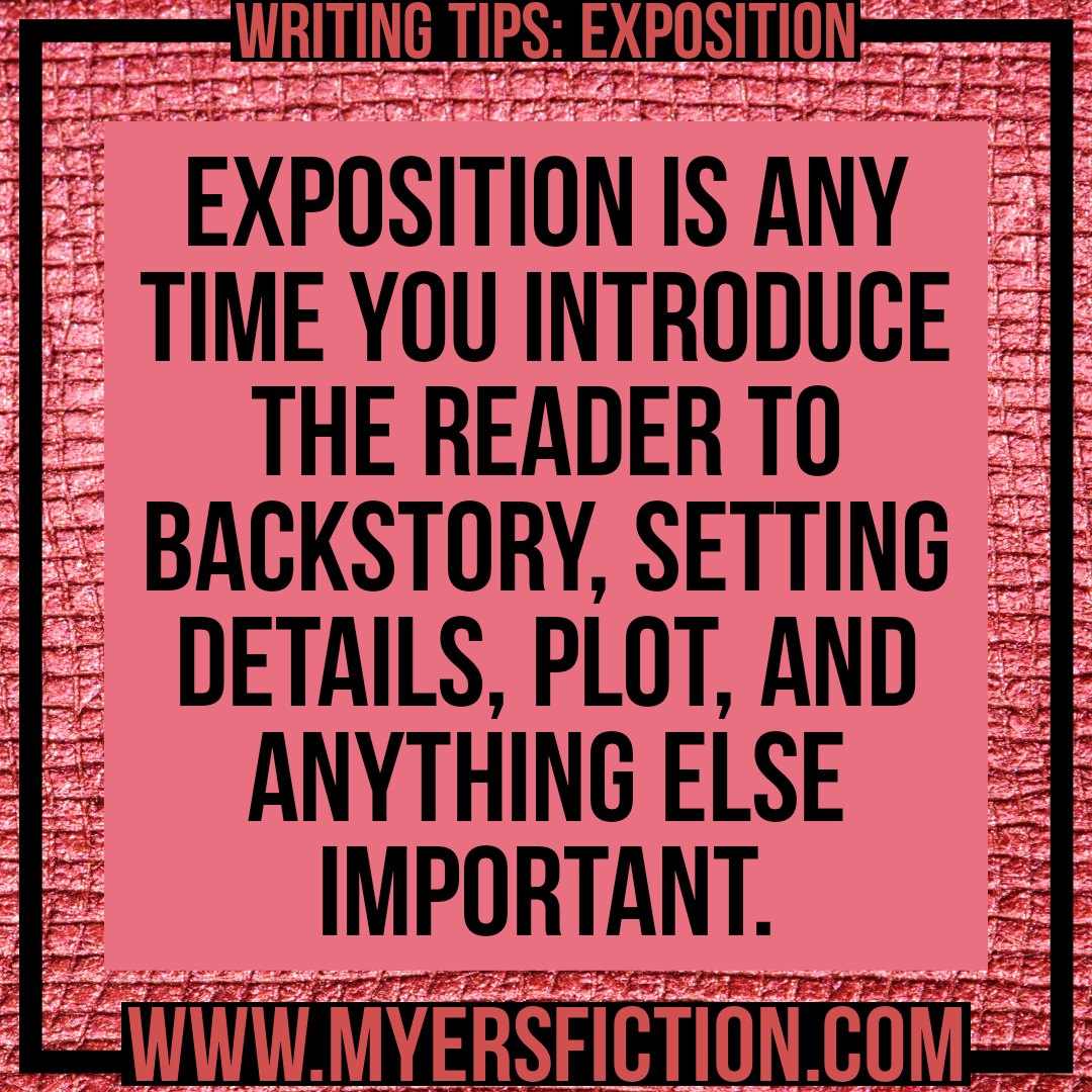 Elements of Plot: Exposition – Kenneth W. Myers